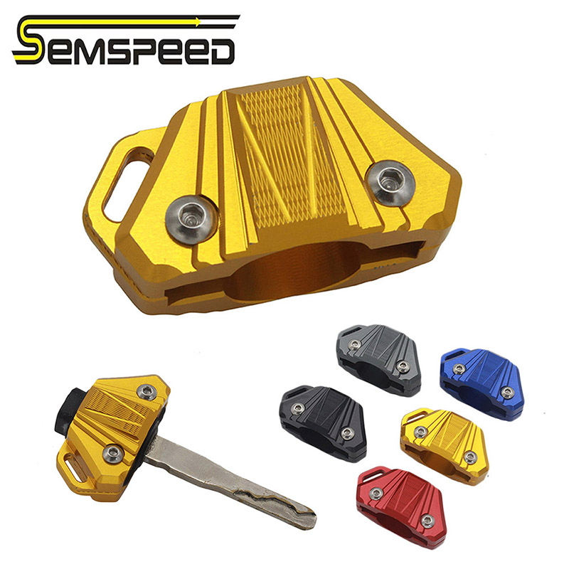 SEMSPEED Blank Key Uncut Blade Key Cover Holder Cover Cap For Yamaha ...