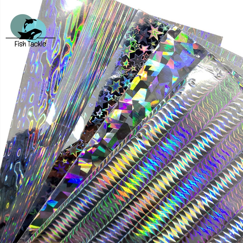 Fish Scale Lure Sticker / DIY Fishing Stickers / Metallic Sticker ...