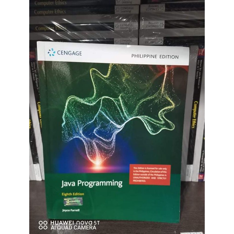 Java Programming 8th Edition By. Joyce Farrell | Shopee Philippines