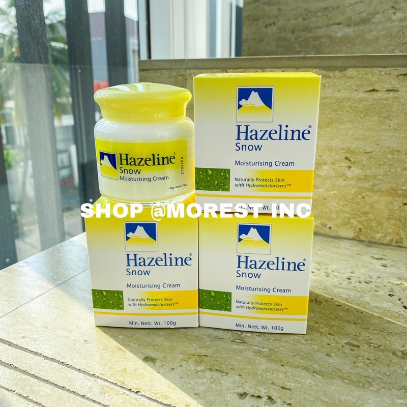 Hazeline snow hazeline yellow moisturizing cream original malaysia 100 ...