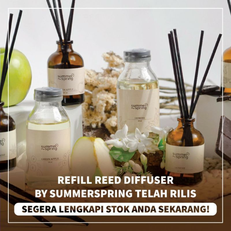 Refill Reed Diffuser Aromatherapy 100ml Air Freshener/Room/Work Room ...