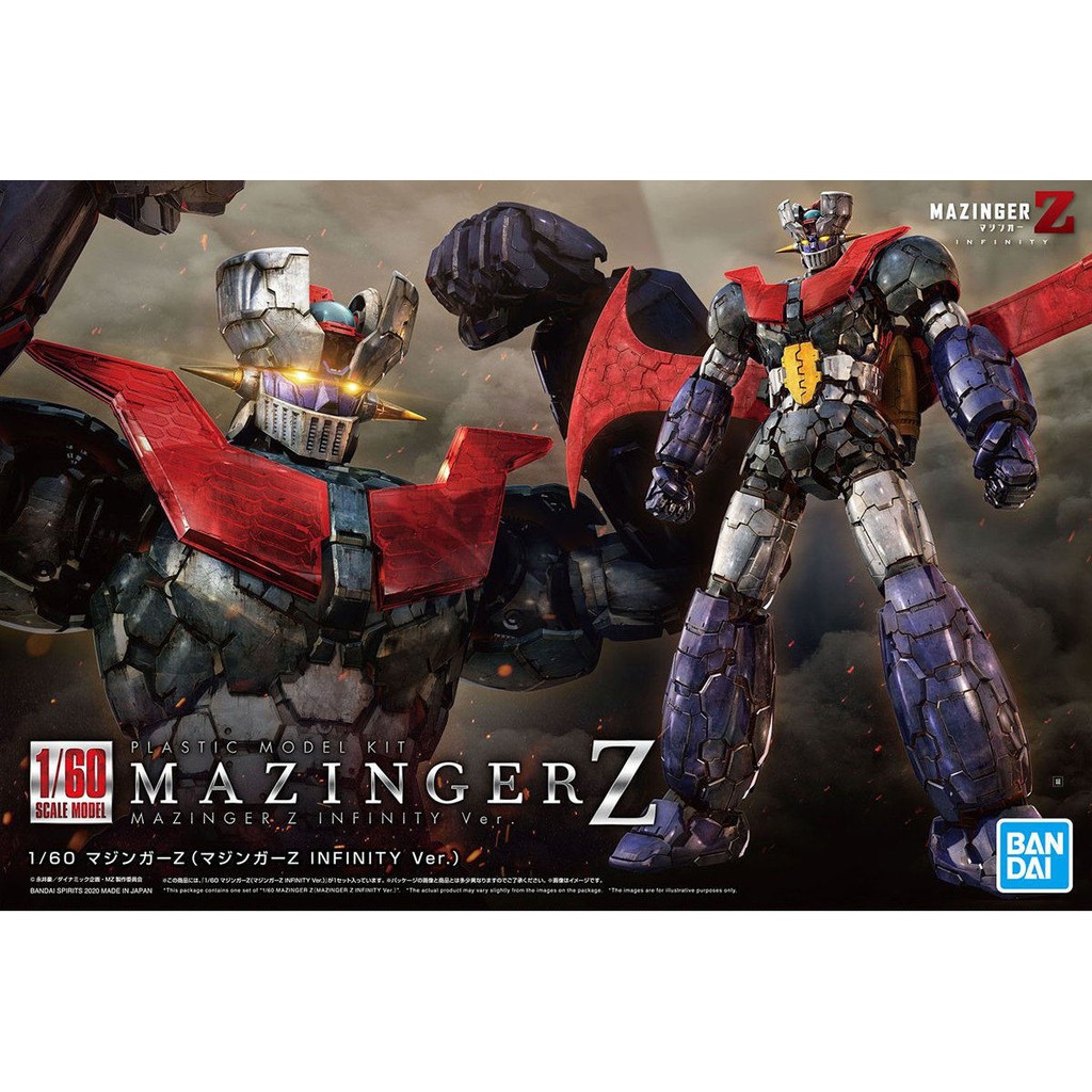 Bandai 1/60 Mazinger Z (Mazinger Z Infinity Ver.) Plastic Model Kit ...