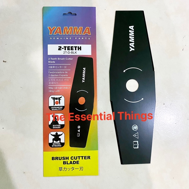 2T Blade 2 Teeth Grass Cutter Brush Cutter Blade Steel for 2 Stroke and ...