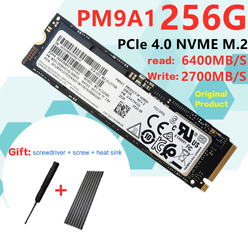 Samsung PM9A1 / PM981/A PM961 128G 256G 512G M.2 Laptop Desktop NVME ...