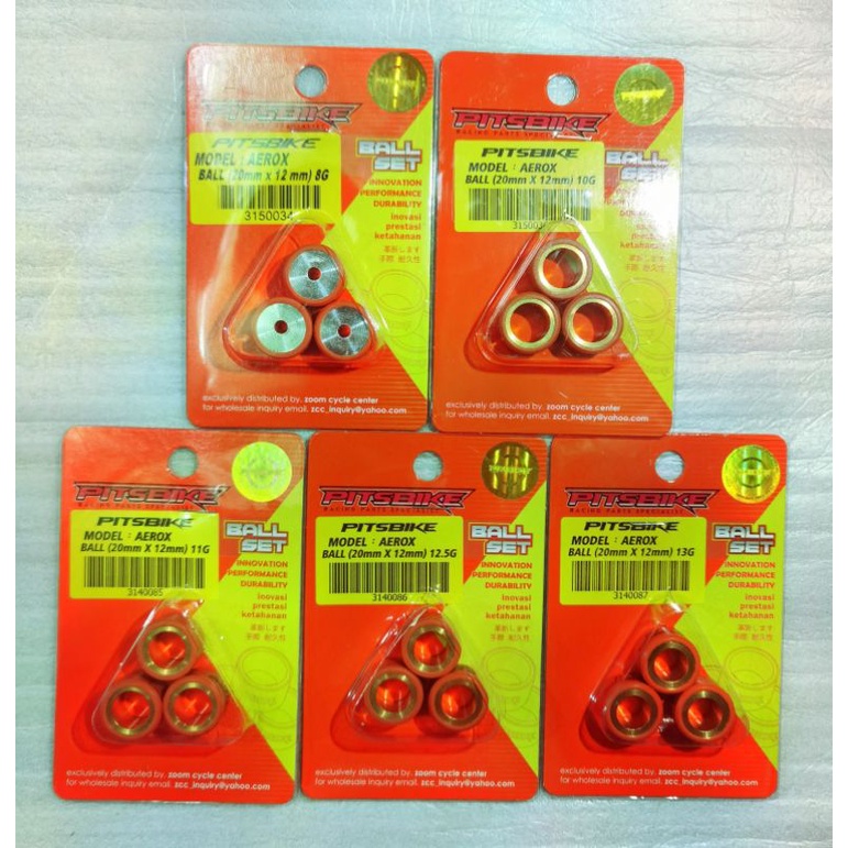 Fly Ball Aerox/Nmax/Mio i125/M3 Pitsbike Racing Parts Specialist 7G 8G ...