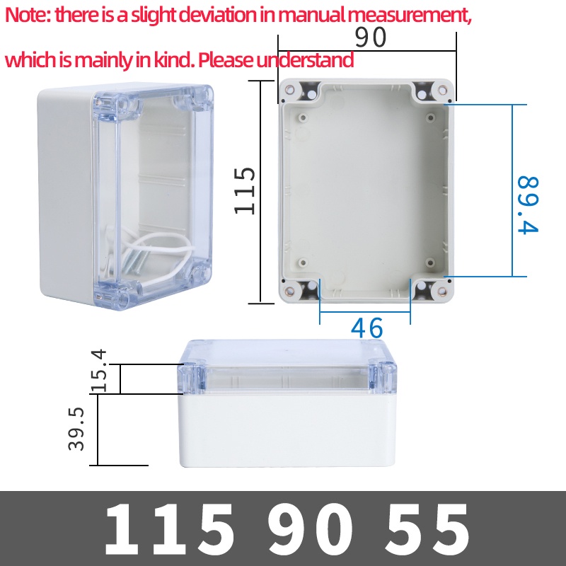 F-type transparent waterproof box outdoor monitoring box outdoor ...