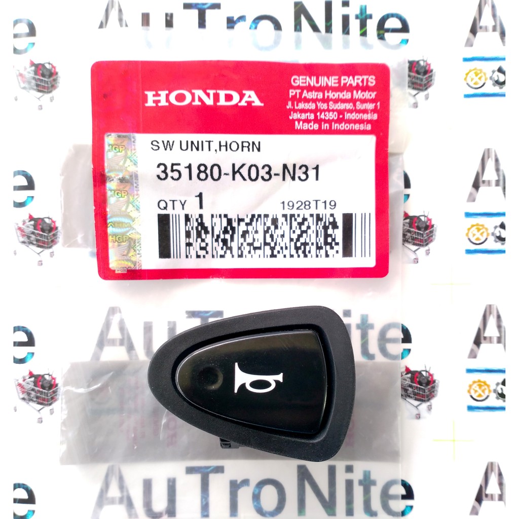 TOMBOL Horn Switch Horn Button 35180-K03-N31 Honda Absolute Revo Blade ...