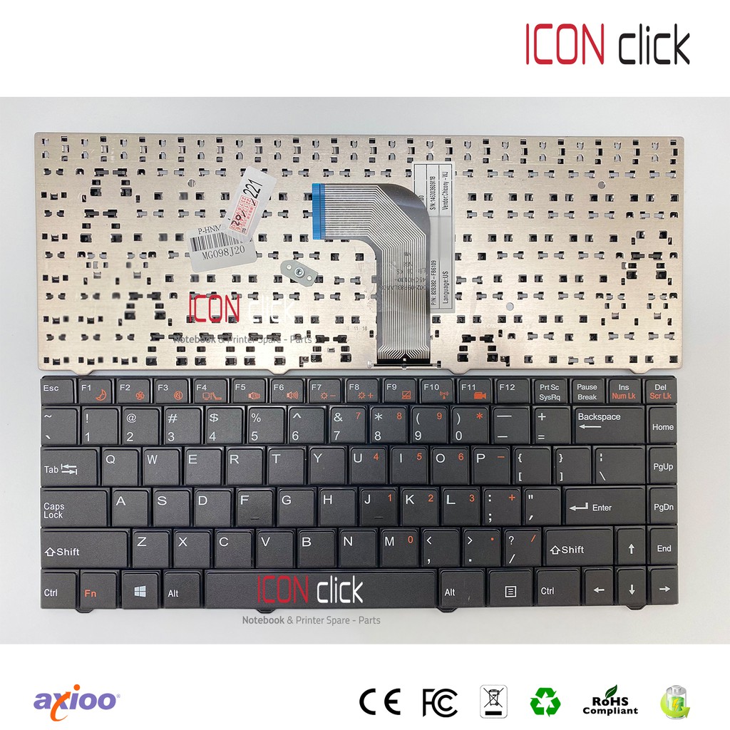 Axioo HNM Laptop Keyboard | Shopee Philippines