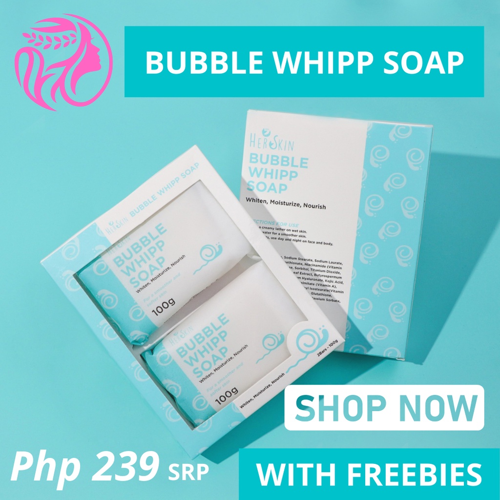Original HerSkin Bubble Whipp Soap Twin Pack by Kath Melendez | Shopee ...
