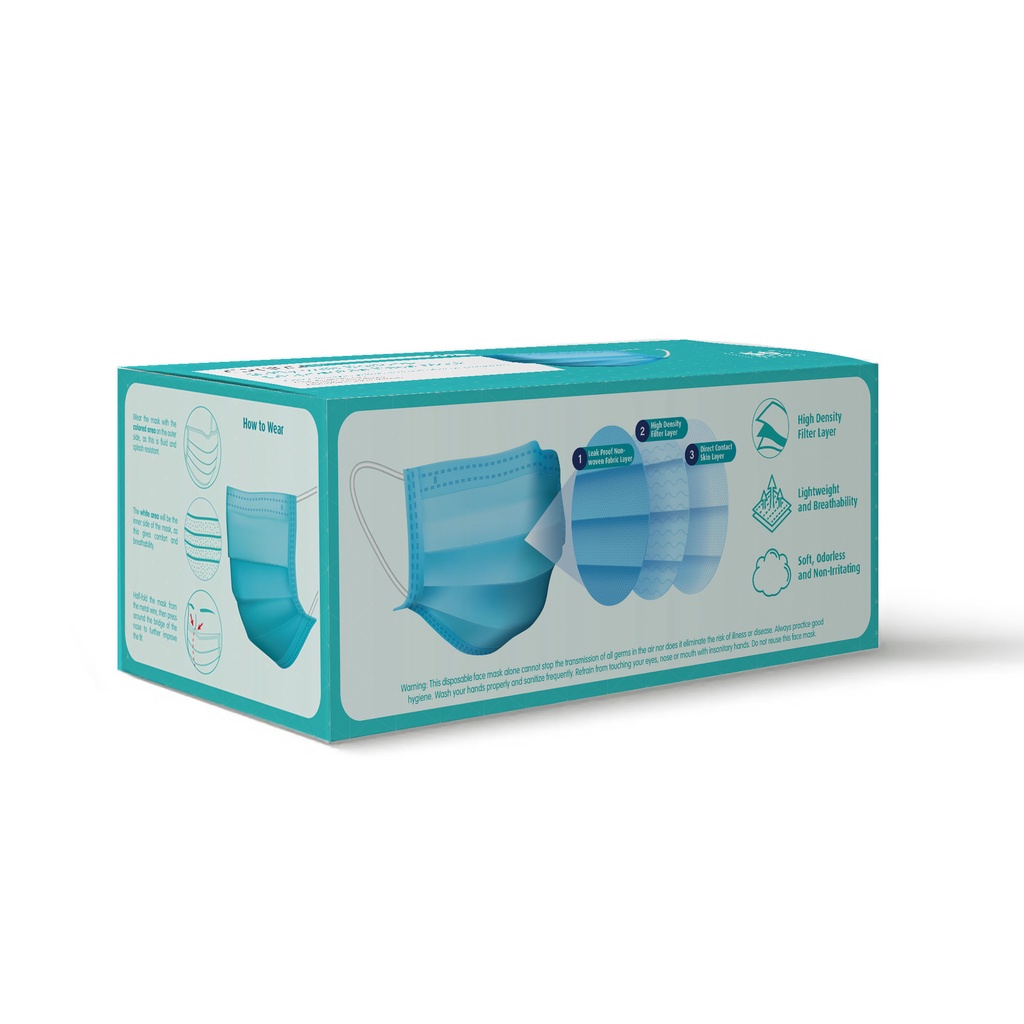 ORITA Disposable Face Mask with Earloop (Sold per piece) | Shopee ...