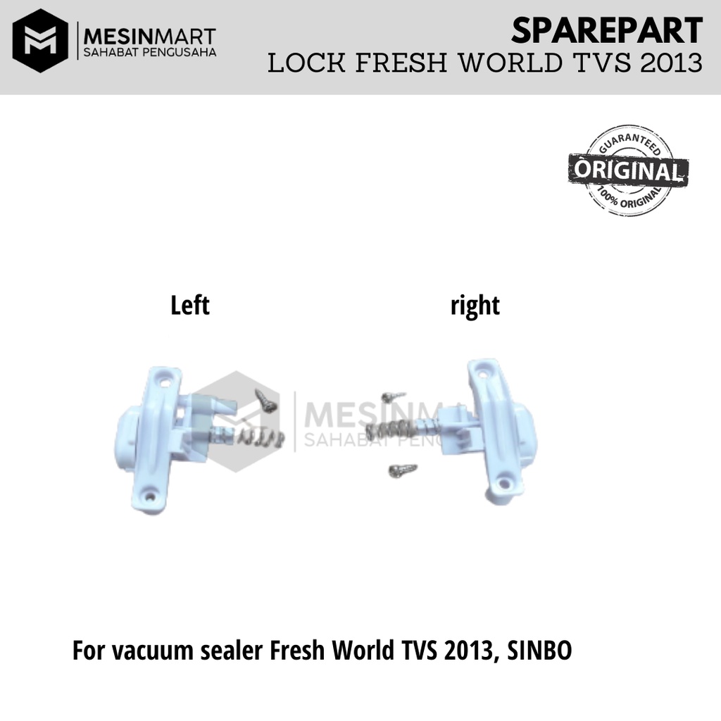 Spare Part - Fresh World TVS-2013H - Lock | Shopee Philippines