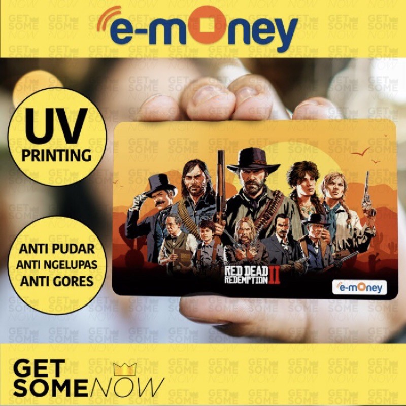 Red Dead Redemption 2 CUSTOM RDR2 Etoll Card Self-Ad EMONEY | Shopee ...