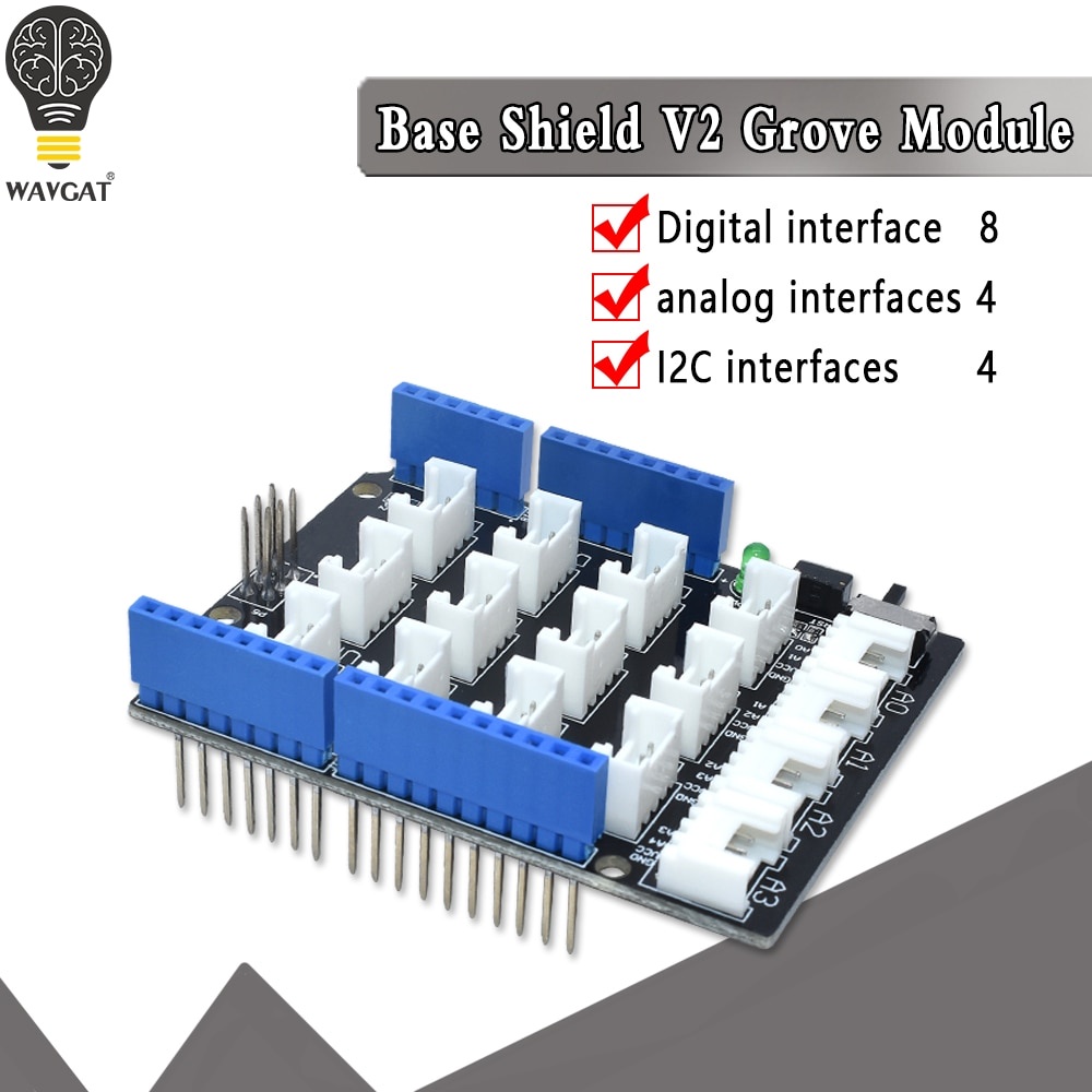 Base Shield V1 3 Grove Sensor Expansion Board For Arduino Uno R3