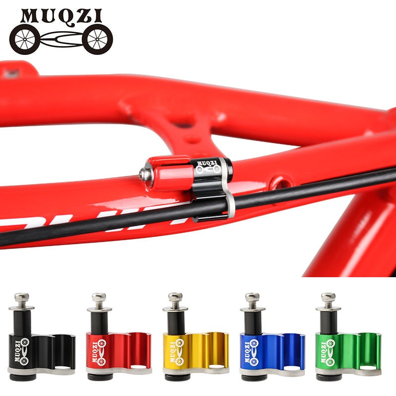 MUQZI 5PCS Bike Cable Guide Adapter Hydraulic Hose Fixed Clamp Shifters ...