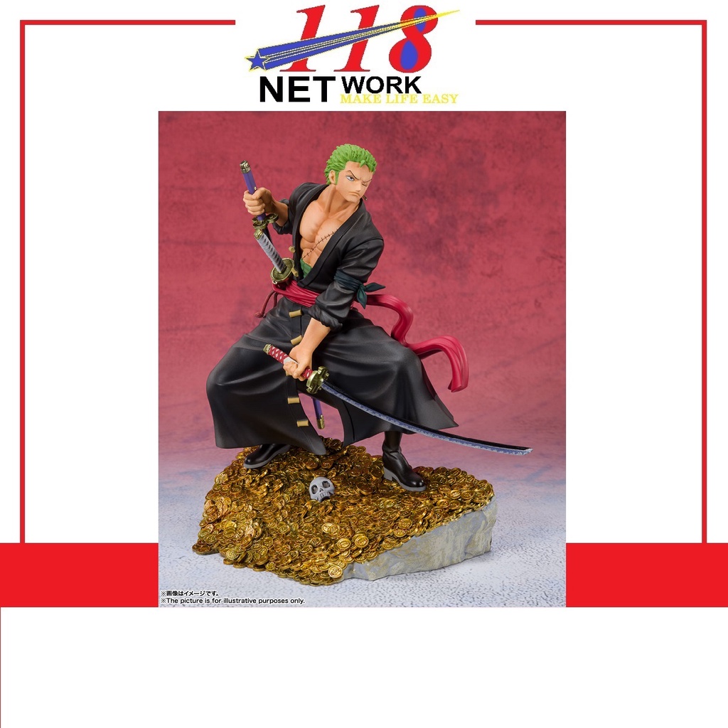 BANDAI Figuarts Zero One Piece Roronoa Zoro The 100th Anniversary of WT100 | Shopee Philippines