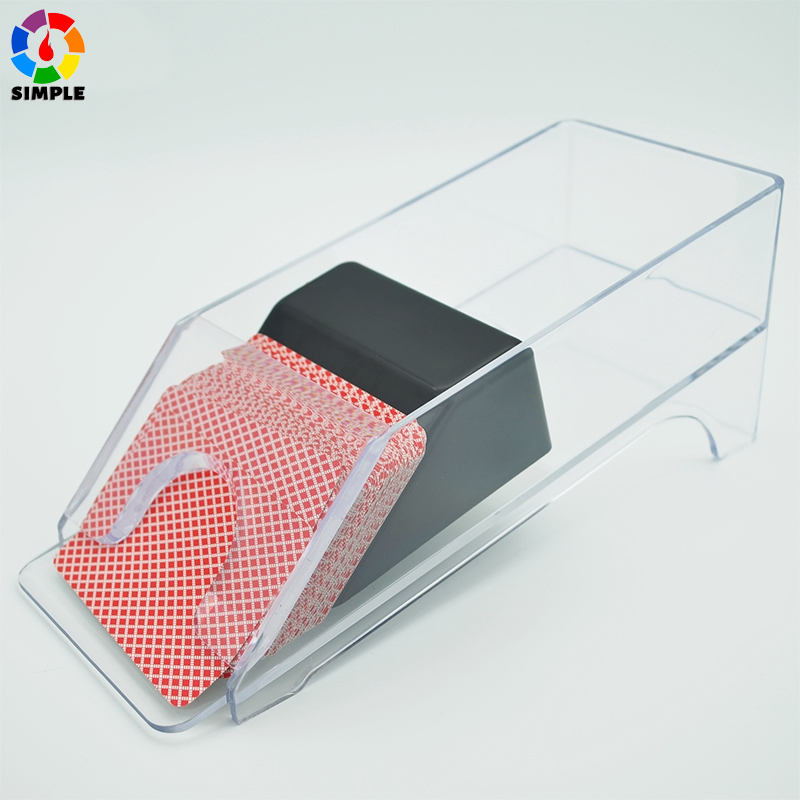 Four Deck Blackjack Dealing Shoe - Fits 4 Standard Size Poker Decks ...