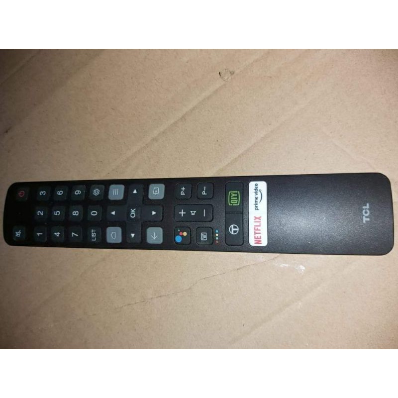 Tcl Original Remote for smart tv with prime video for 65inch | Shopee ...