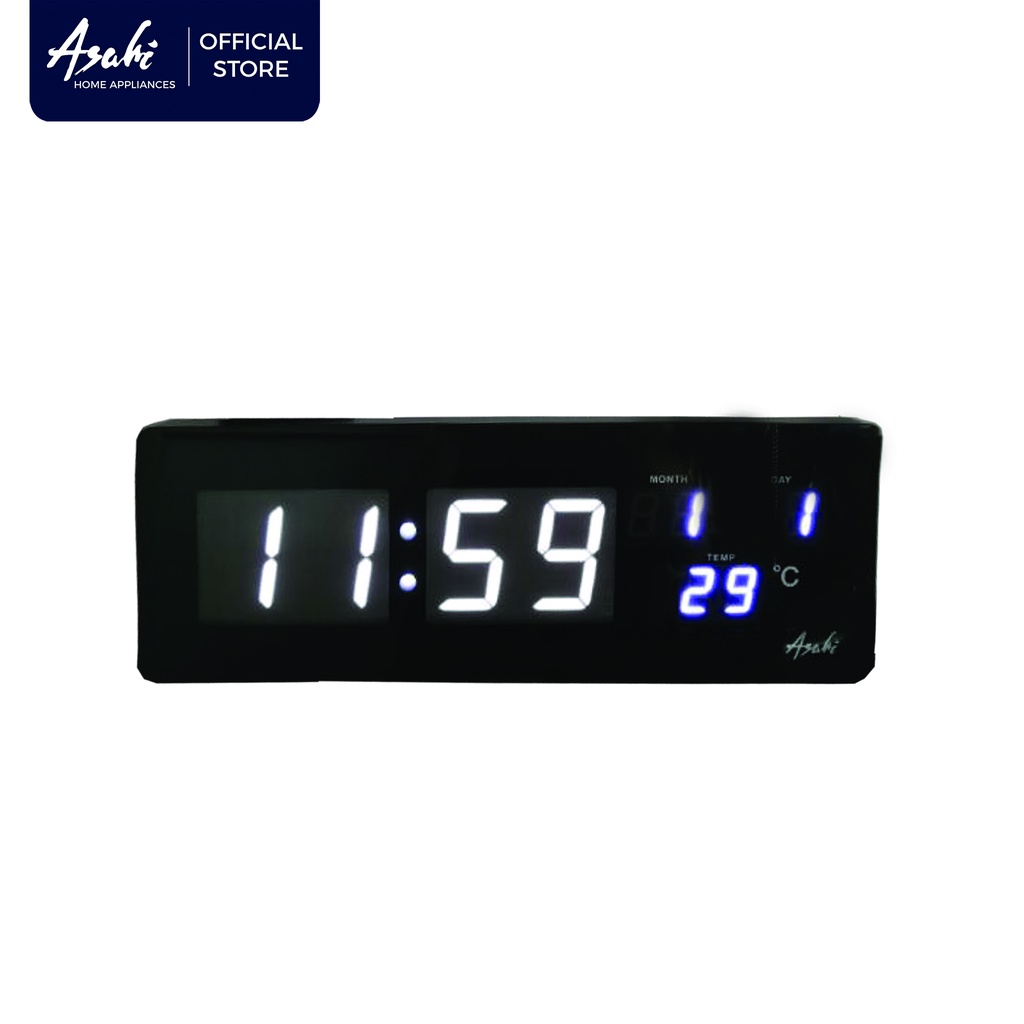 Asahi JB 46612 Digital Wall Clock | Shopee Philippines