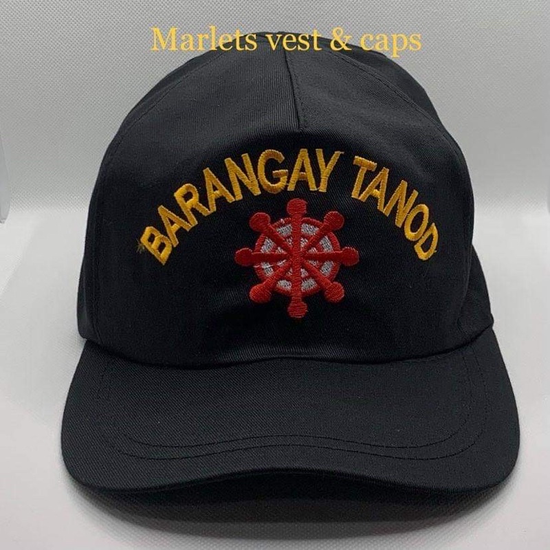 Brgy. Tanod caps computerized Embroidery | Shopee Philippines