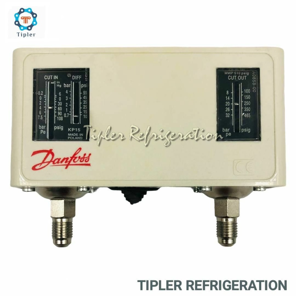 Danfoss Dual Pressure Switch Control KP15 | Shopee Philippines