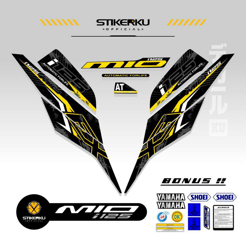 Yamaha MIO I 125 STOCK DECAL / EX 2 EDITION / 2015 / 2016 / 2017 /2018 ...