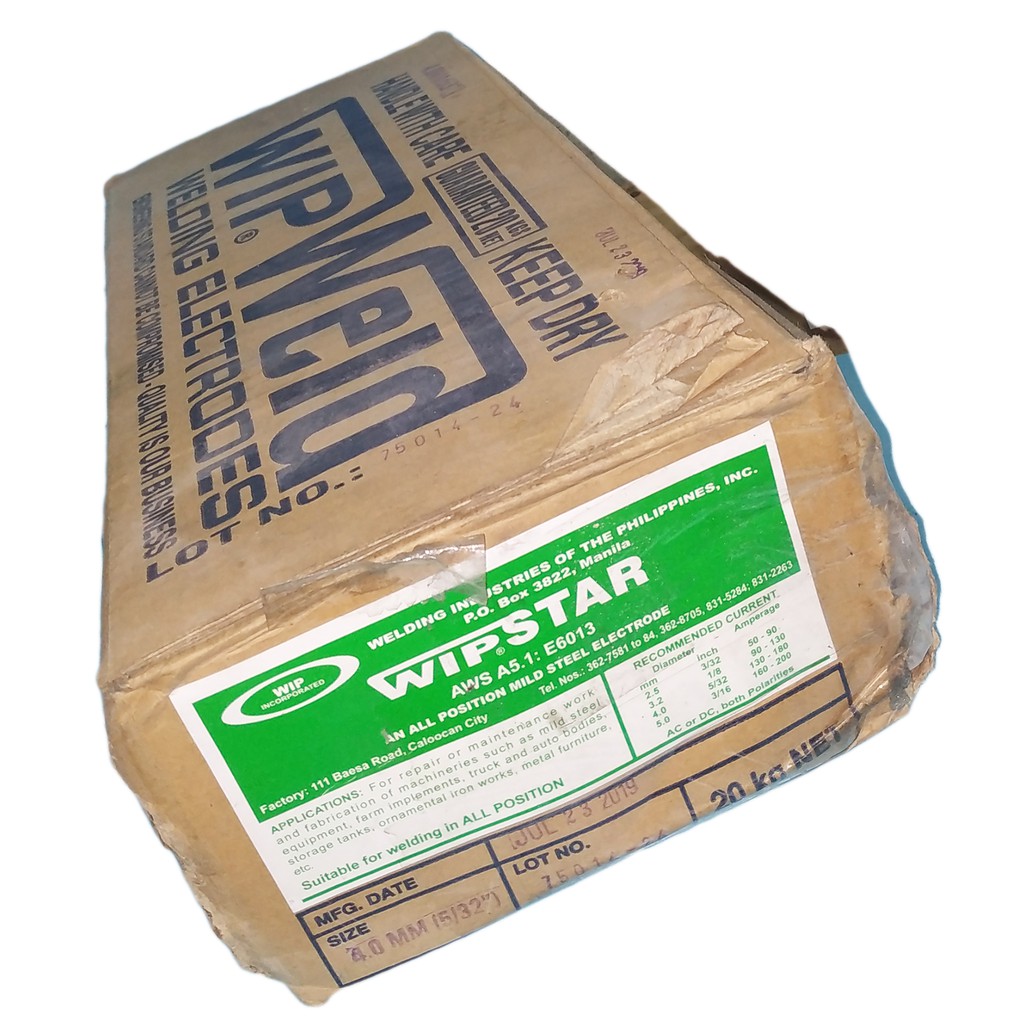 WIPWELD WELDING ROD 6013 5/32" 4.0MM WIPSTAR ( 1 KILO ...
