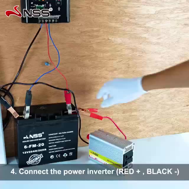 NSS 4 in 1 solar panel set for home With Battery controller system ...