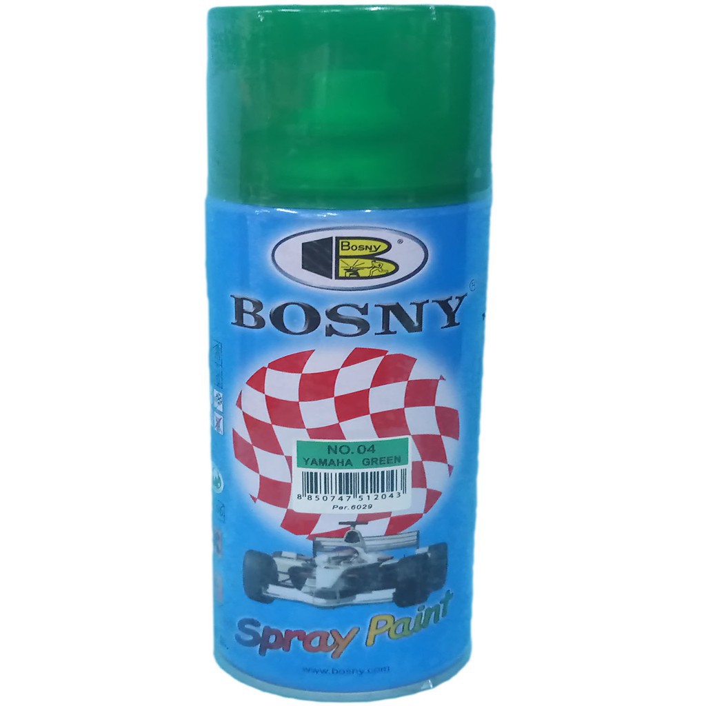 BOSNY SPRAY PAINT YAMAHA GREEN NO.04 | Shopee Philippines