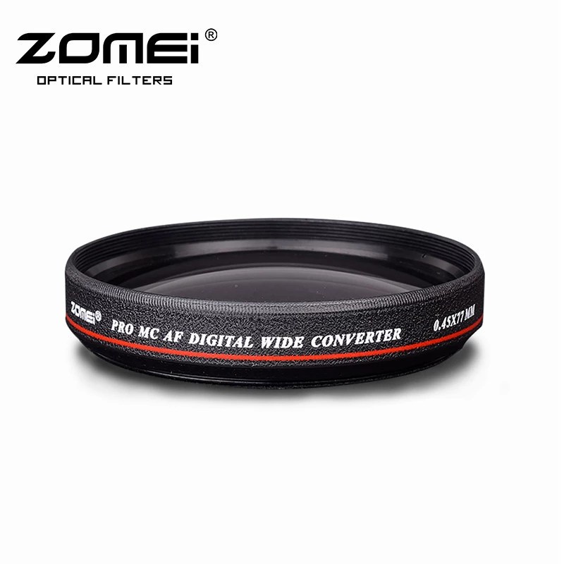 ZOMEI Ultra Slim Thin 67mm 0.45 x Wide Angle Filter Lens Without Dark ...