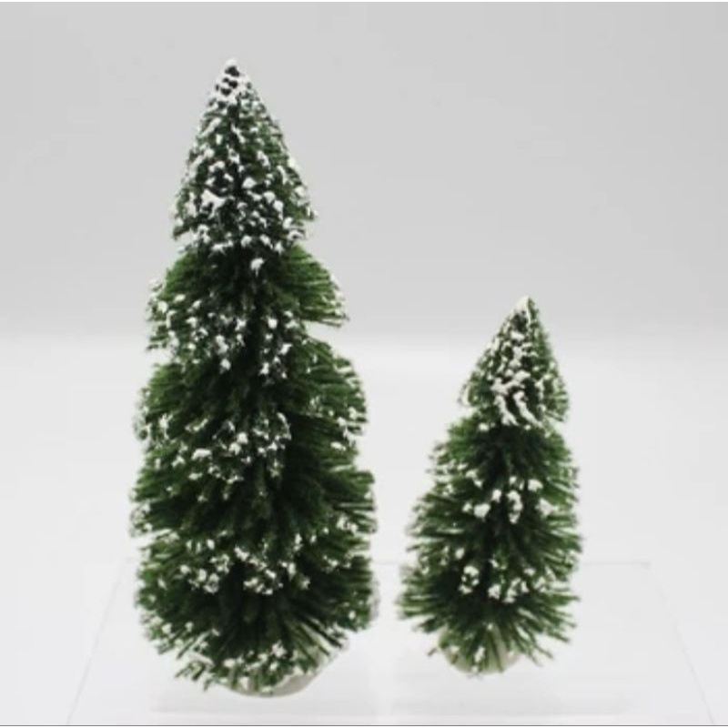 Tasson Trees (Set of 2) Snow ball (Set of 4) Christmas Village or ...