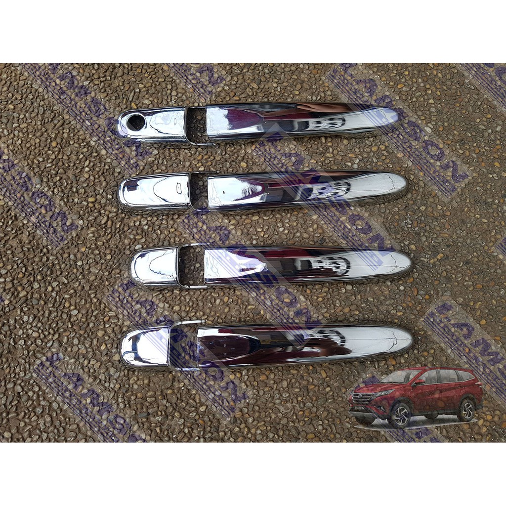 Toyota Rush 2018 - 2025 Door Handle Cover Chrome (E Variant) | Shopee ...