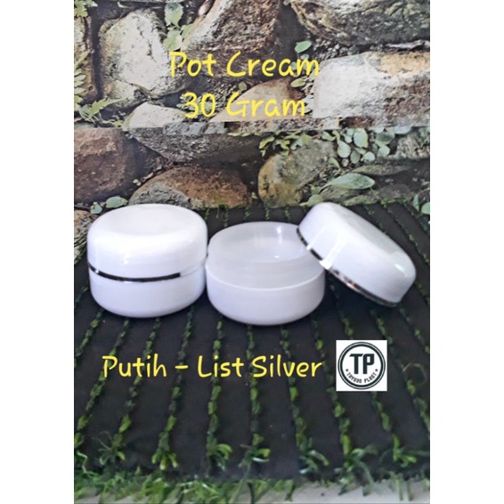 Pot Cream 30 grams / 30 gr List Silver | Shopee Philippines