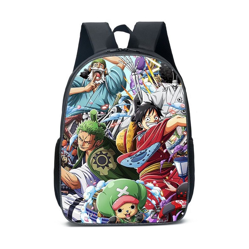 One Piece Luffy One Piece Bag Backpack Student One Piece Backpack ...