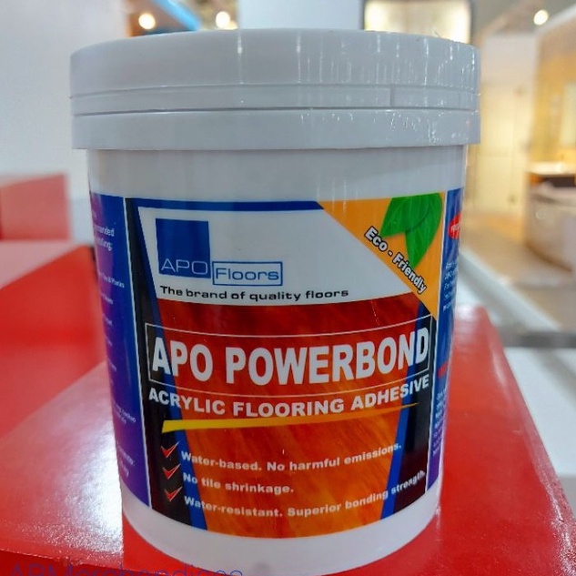 APO POWERBOND - Acrylic Flooring Adhesive w/ free spreader [Lowest ...