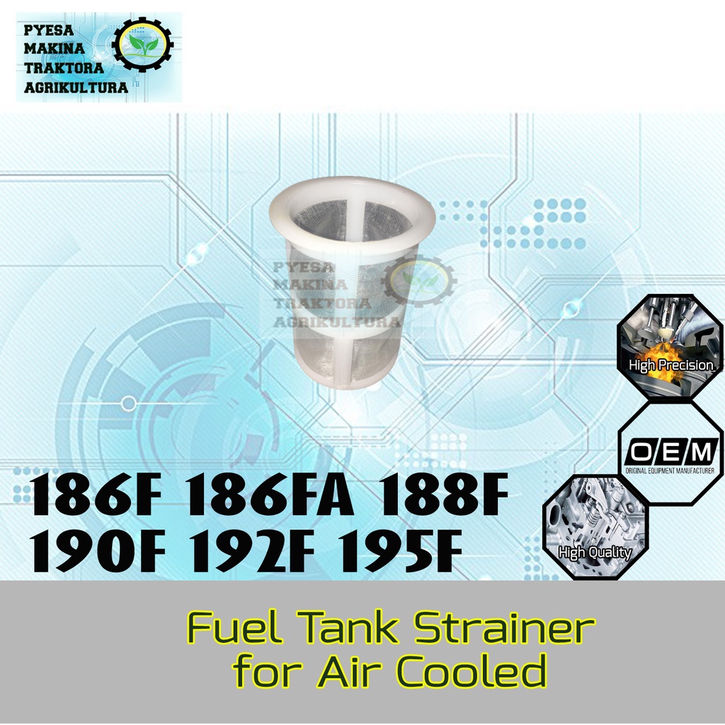 Fuel Tank Strainer Filter for ALL Air Cooled Diesel Engine 7hp 8hp 10hp ...