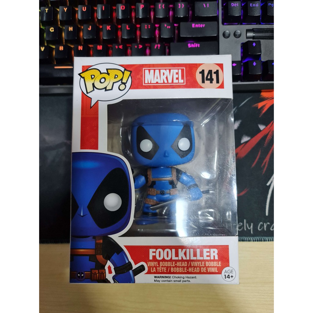 Funko Pop! Deadpool - Foolkiller, Solo, Terror, Stingray, Slapstic ...