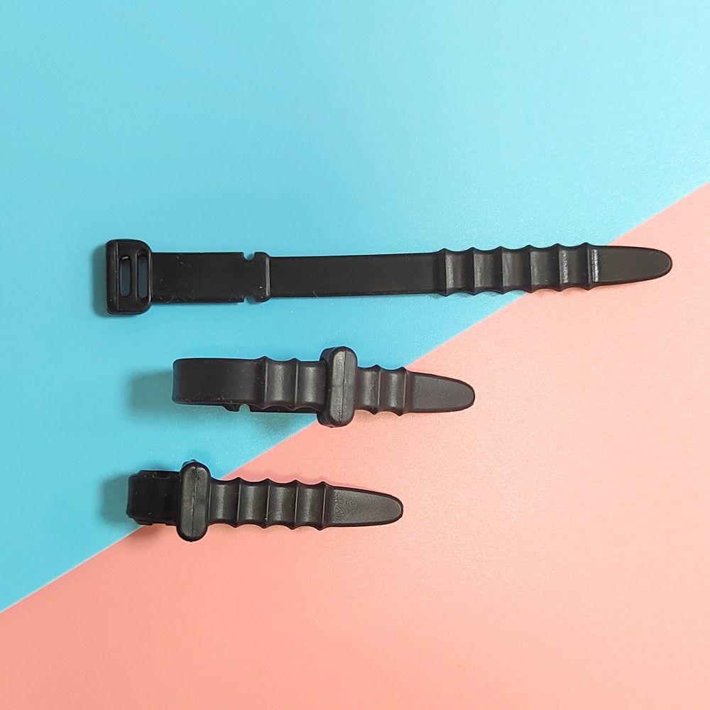 Adjustable Charging Cable Organizer Candy Color Silicone Rope USB Line ...