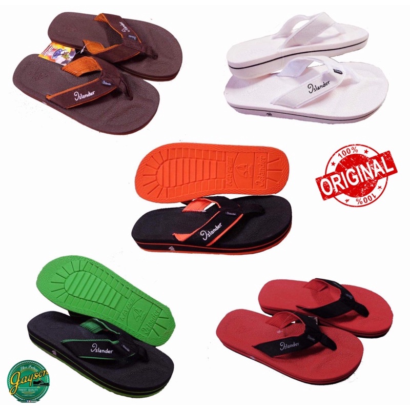 Islander Original Classic Slippers Makapal 7 colors | Shopee Philippines
