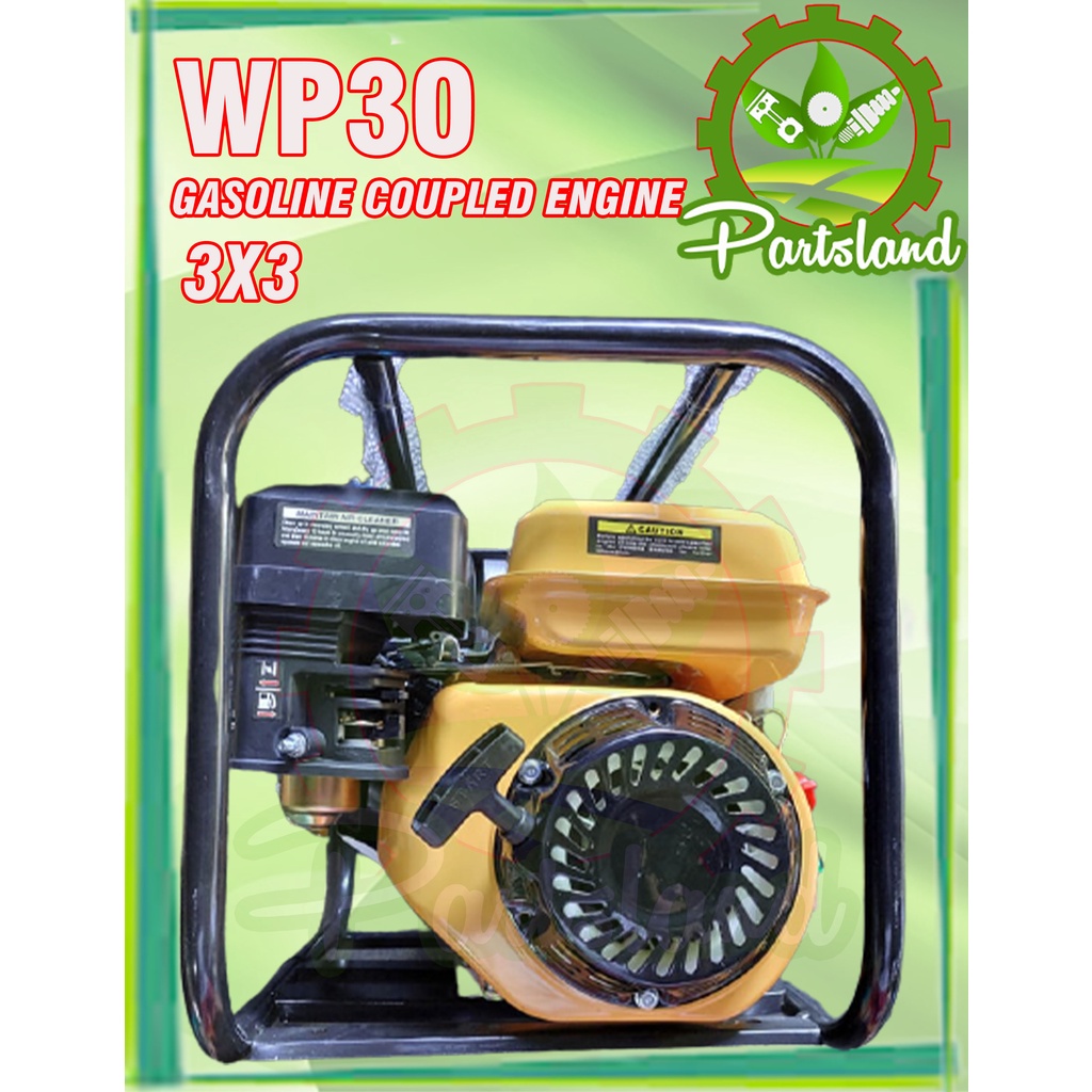 WP30 and Akashi Water Pump 3X3 Couple Gasoline Engine | Shopee Philippines