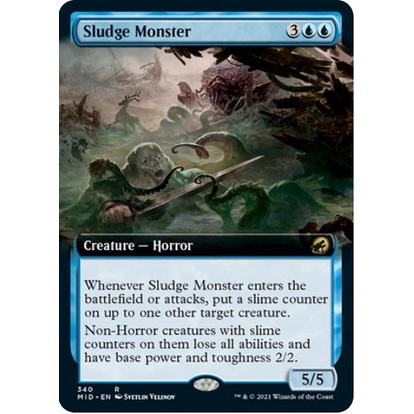 Magic the Gathering | Sludge Monster | Shopee Philippines