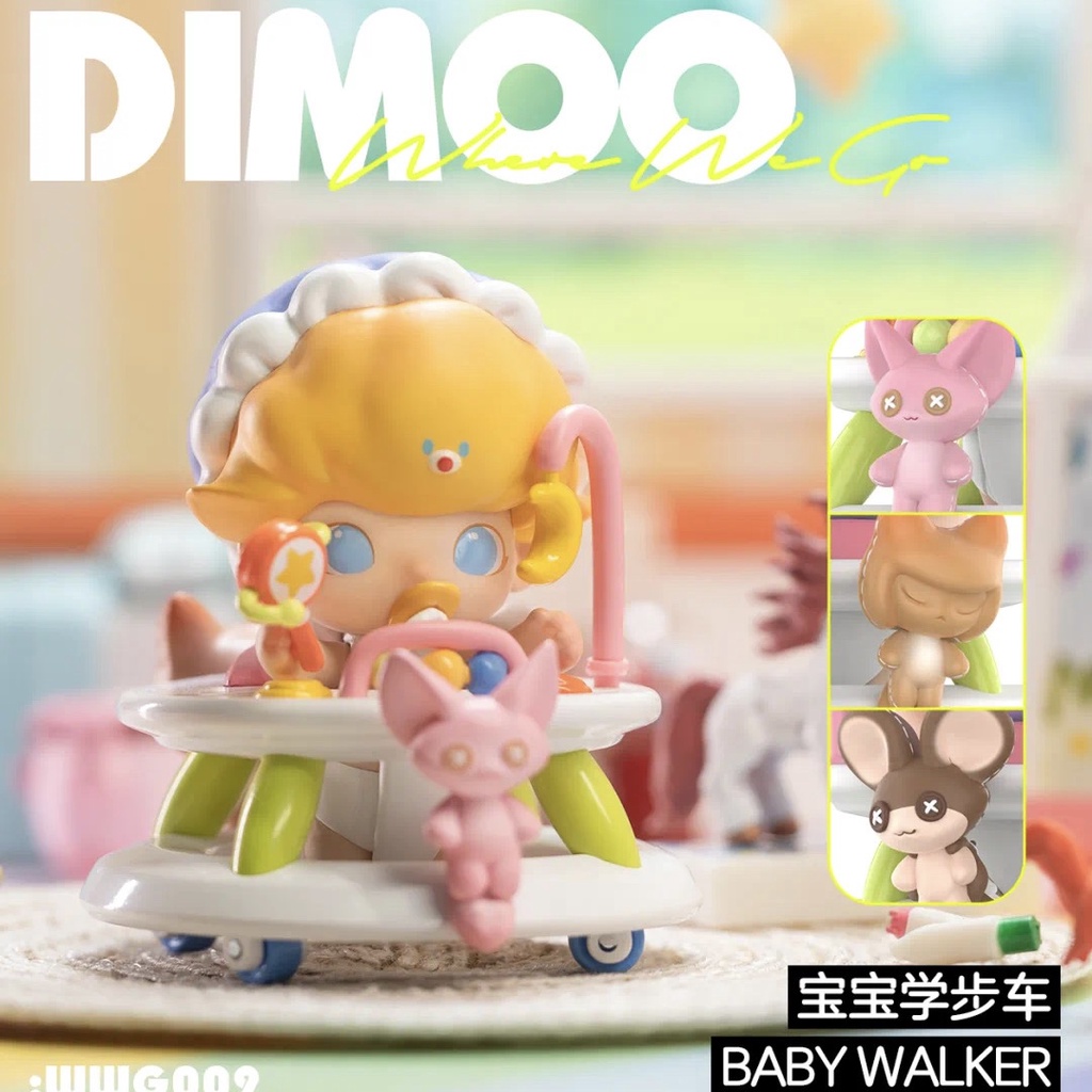 [Genuine] DIMOO Where To Go Series Blind Box POP MART doll Cute Figures ...