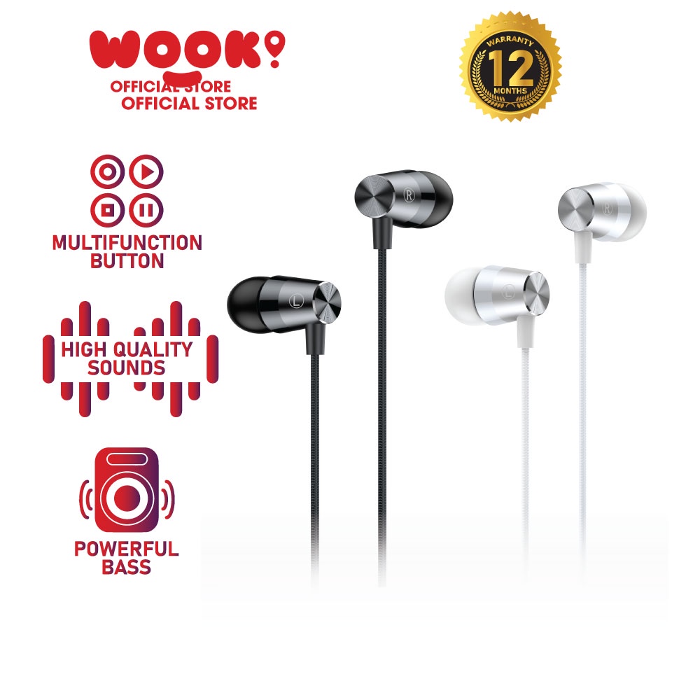 ROBOT RE101S Wired Headset 3.5Mm Metal 90 Degree Elbow Earphone Bass ...