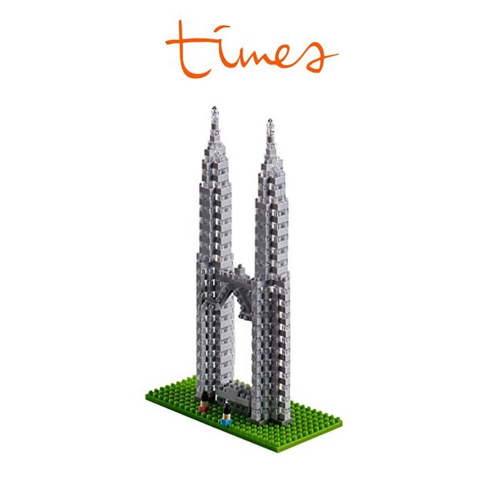 Brixies Handcraft Nano 3D Puzzle Petronas Towers Art (Ages 10 and up) | Shopee Philippines