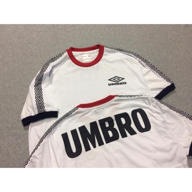 Umbro Ringer Taped T-shirt Size M and L Tshirt for Men T Shirt | Shopee ...