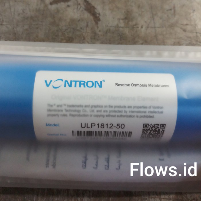 Vontron RO Membranes 50 GPD / ULP 1812-50 Reverse Osmosis Membrane | Shopee Philippines