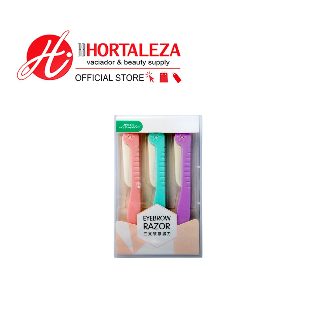 [RB Hortaleza Vaciador Online] 3-in-1 Eyebrow Razor (Pack) | Shopee ...