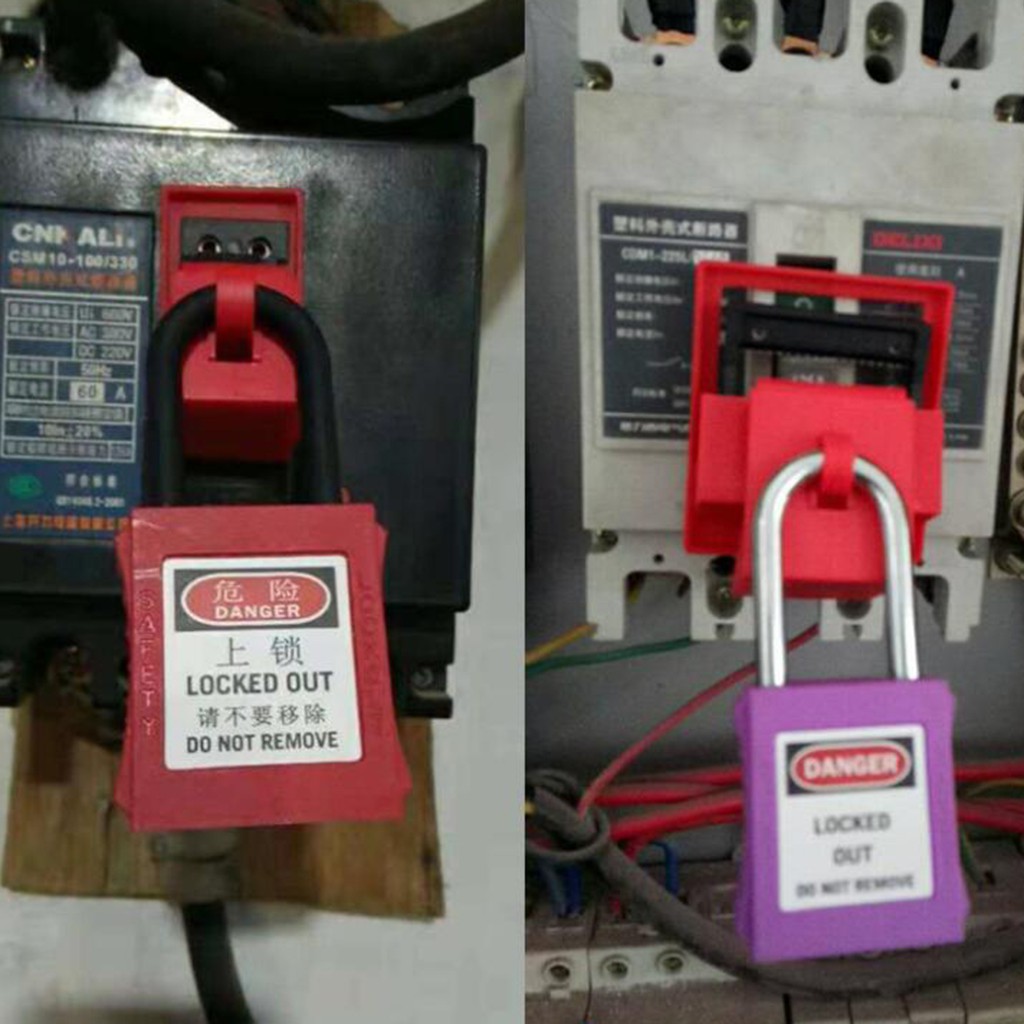 Stainless Steel Shackle Lockout Padlock Keyed Different,6pin cylinder ...