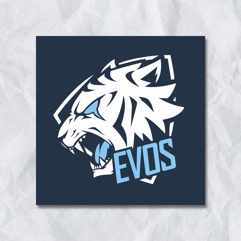 KAYU Poster Wooden logo Squad Esport Evos Rrq Onic Alterego Bigetron ...