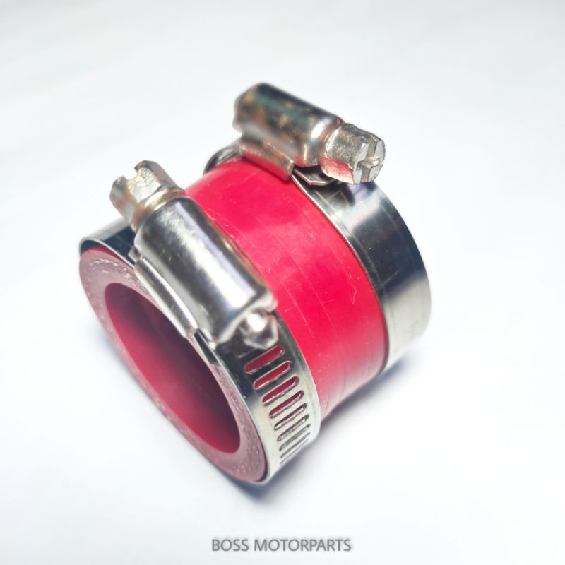 UNIVERSAL CARBURETOR RUBBER ADAPTER AIR INTAKE MANIFOLD 28 / 30MM ...