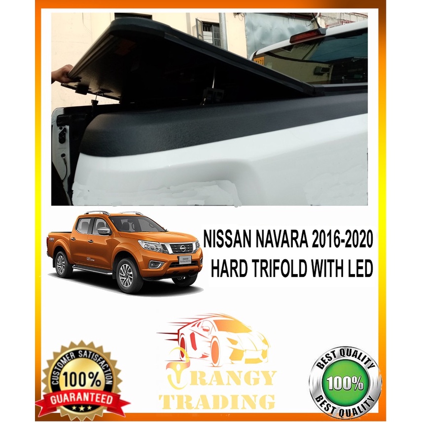 Nissan Navara 2016 to 2020 4x2 , 4x4 , EL & VL Hard Tri Fold with LED ...